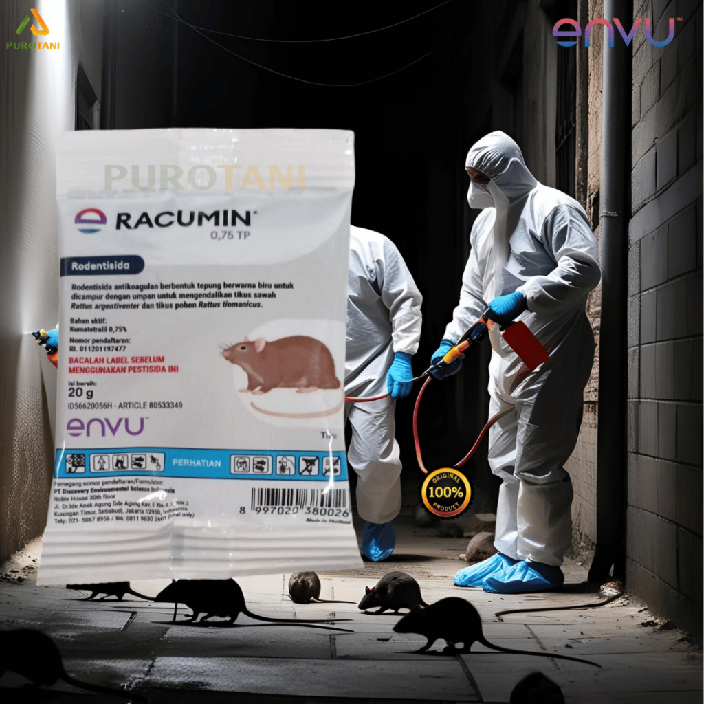 Jual Racun Tikus Bubuk Racumin Powder Sachet 20 Gr Original