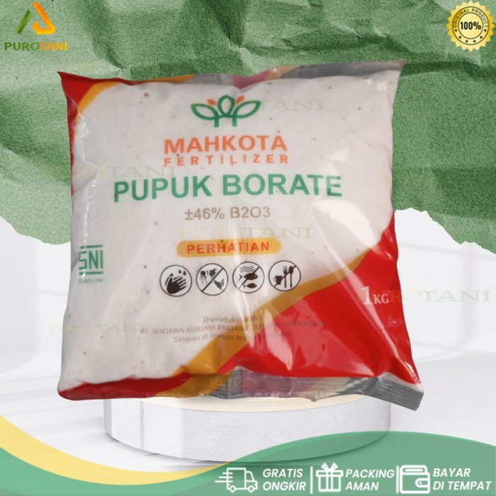 Jual Pupuk Mikro BORATE Mahkota Borat 1KG Original